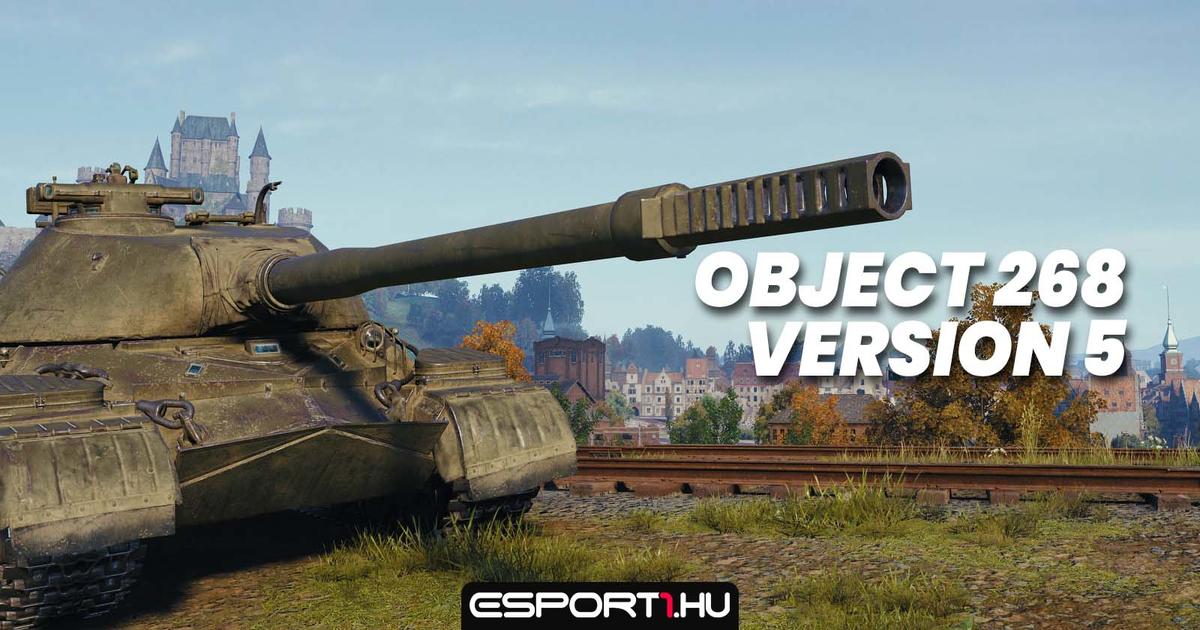 Esport1 - Bemutatjuk az Object 268 V5-öt, egy régi új tankvadászt