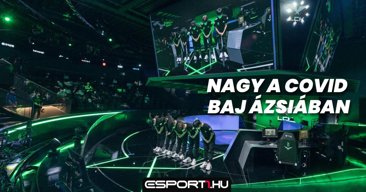 Esport1 - A COVID-19 miatt már meccsek maradnak el az LCK-ben