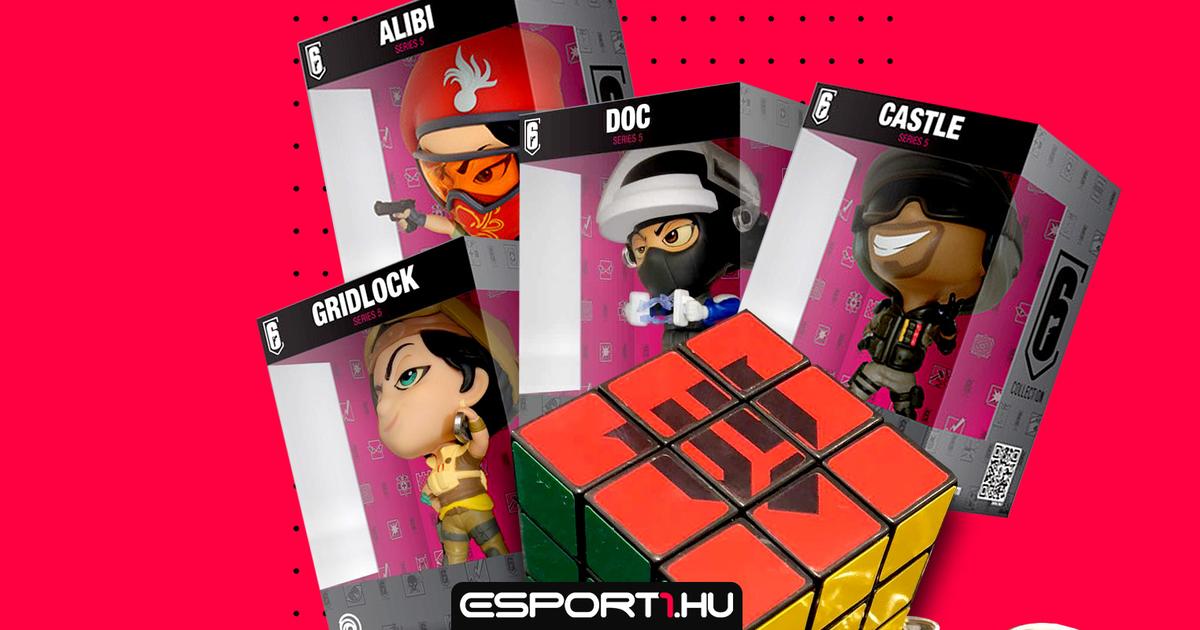 Esport1 - Vasárnap R6S chibi figurák várnak rátok az Esport1 Piacon