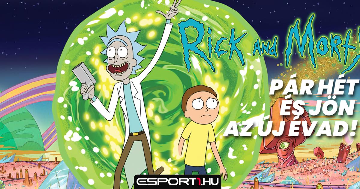 Esport1 - Rick és Morty kigyúrva várja a 6. évad nemrég bejelentett ...