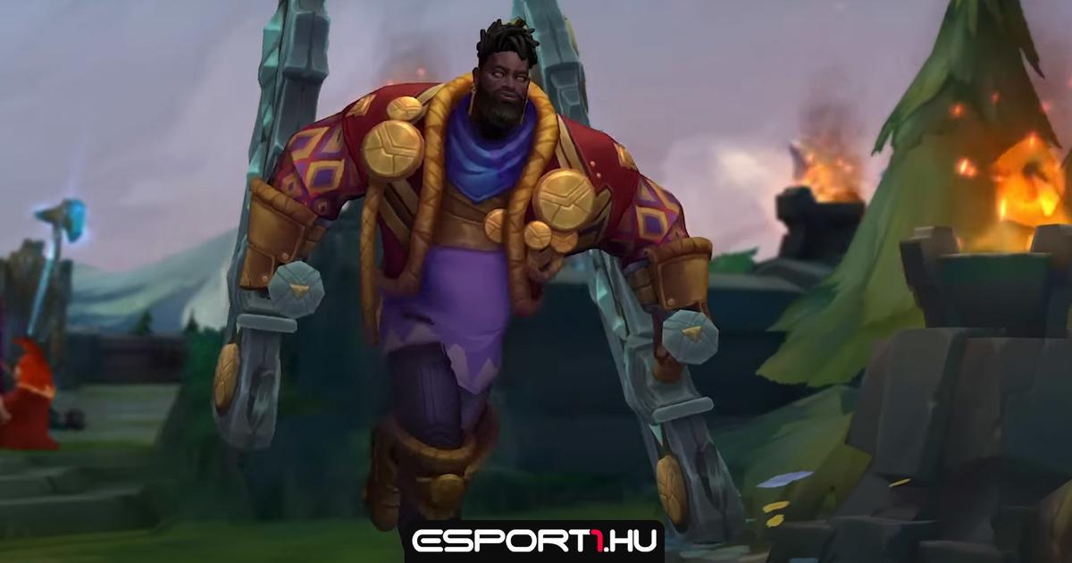 Esport1 - LoL: Itt vannak K'Sante képességei, ismerjétek meg az új hős ...