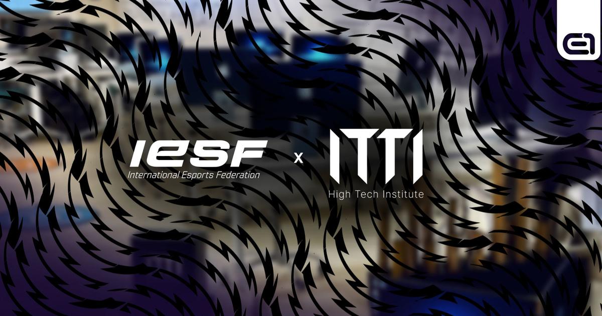 Esport1 - IESF x ITTI: Így lehet a tiéd a különleges és extrán limitált e-sportolói ösztöndíj