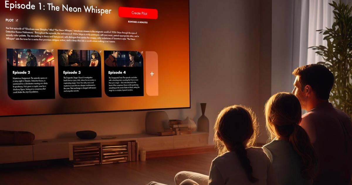 Esport1 - Megérkezett az AI Netflix, ahol te hozod létre a sorozatokat